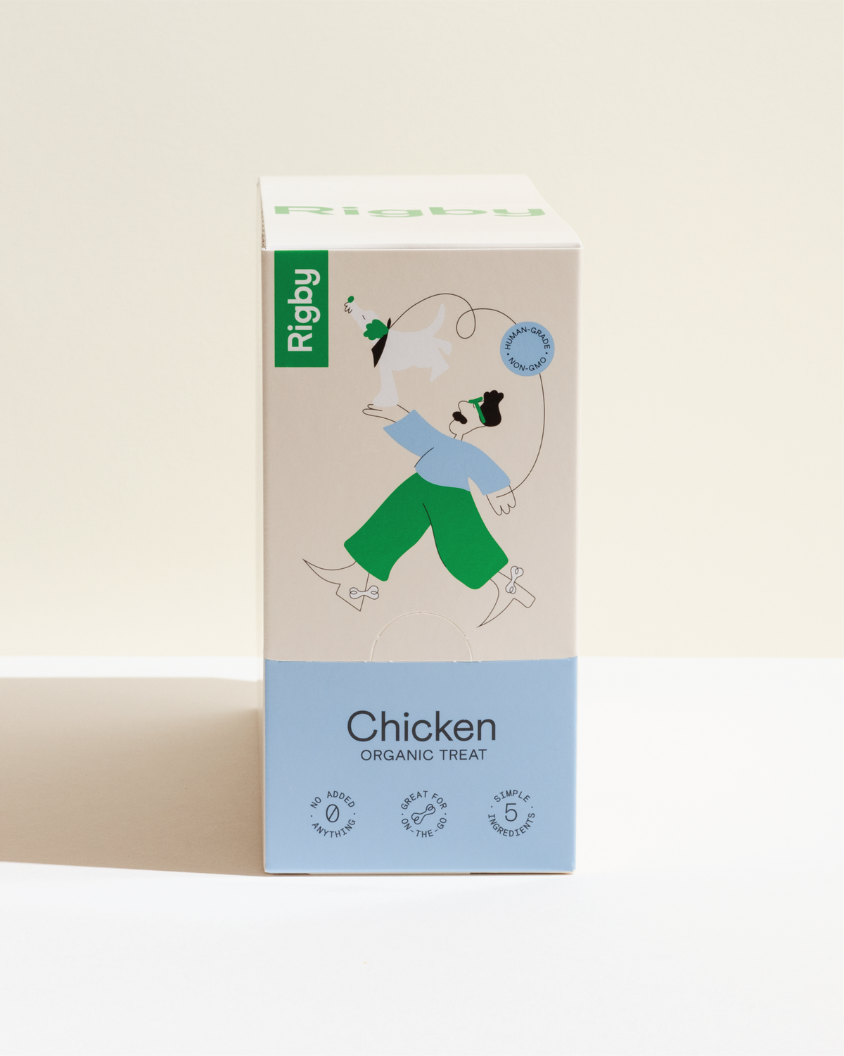 Organic Chicken Squeeze Pouches - Healthy Dog Food Treats - 6 Pack – Rigby