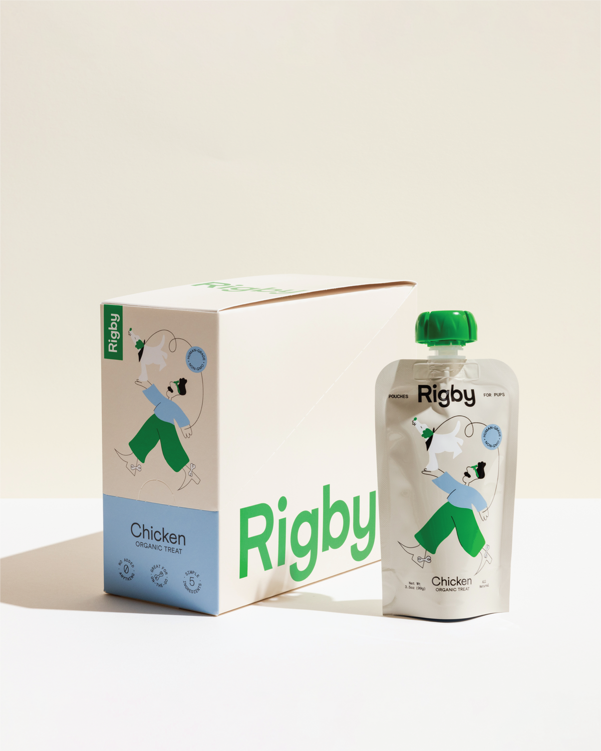 Organic Squeeze Pouch Treats For Dogs | Rigby